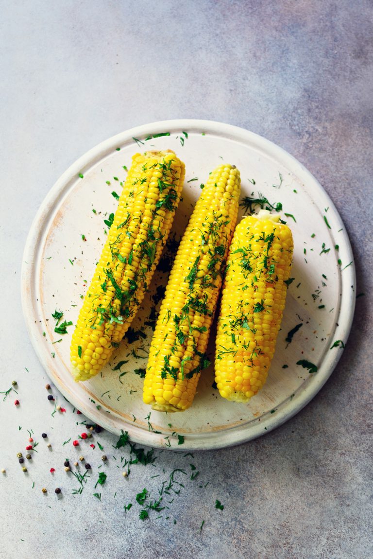 Buttered Corn Cobs - F and B Recipes