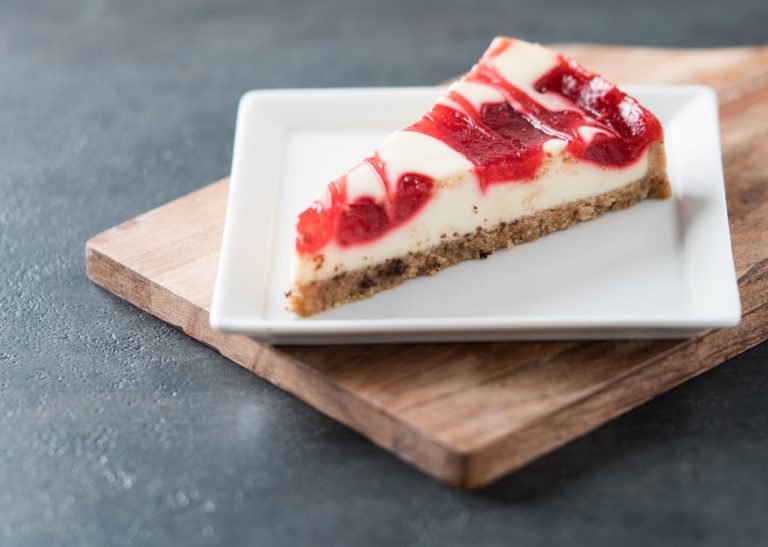 Cheesecake with Raspberry Topping - F and B Recipes