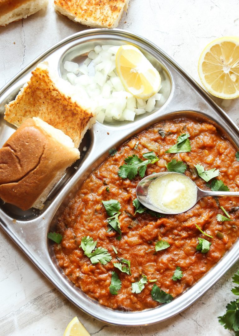 Authentic Indian Pav Bhaji Recipe