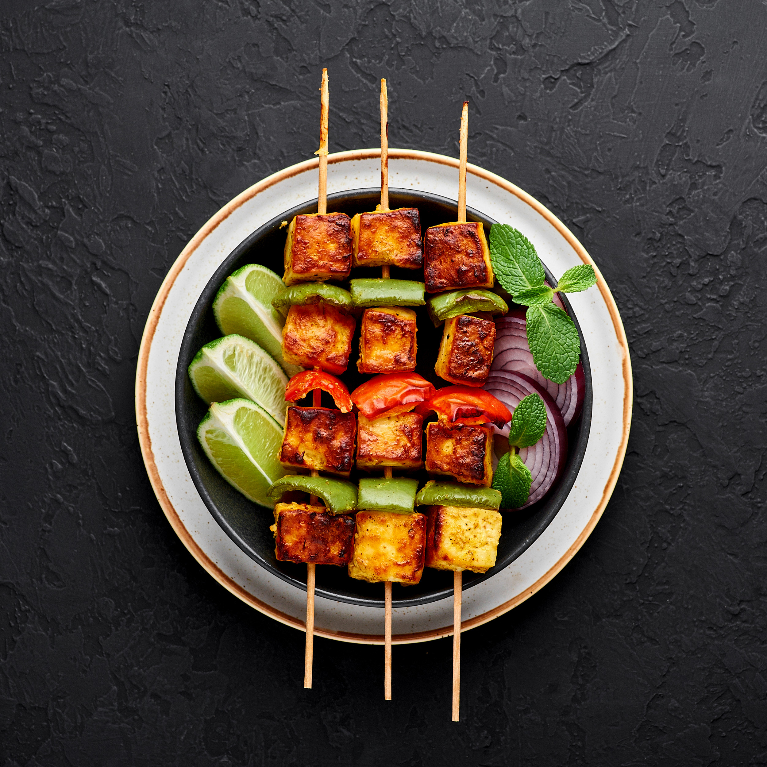 Paneer Shashlik Recipe - F and B Recipes