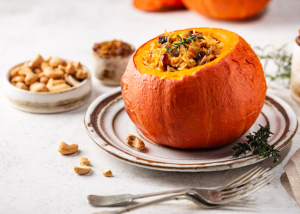 Stuffed Pumpkin With Rice: Step-By-Step Recipe - F and B Recipes