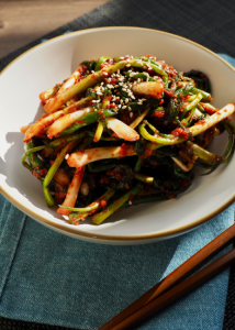 Green Onion Kimchi: Step-By-Step Recipe - F and B Recipes